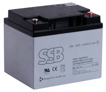 Akumulator AGM SSB SBL 40-12i 12V 40Ah M6 | Akumulatory \ Akumulatory AGM \ Pojemność [34Ah - 65Ah]