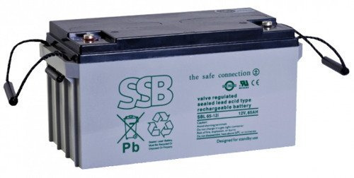 Akumulator AGM SSB SBL 65-12i 12V 65Ah M6 | Akumulatory \ AGM \ Pojemność [34Ah - 65Ah]